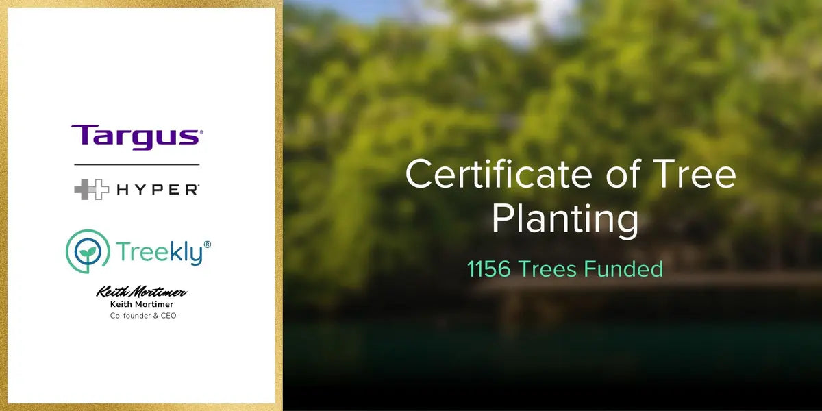 Targus Steps Toward a More Sustainable Future in Global Treekly Challe