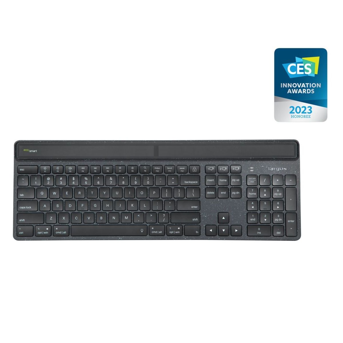 Targus Sustainable Energy Harvesting EcoSmart™ Keyboard (French)