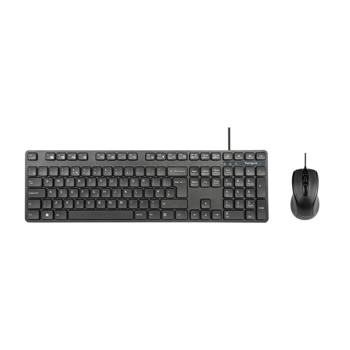 Targus® Full sized Wired Keyboard and Mouse Combo (Spanish)