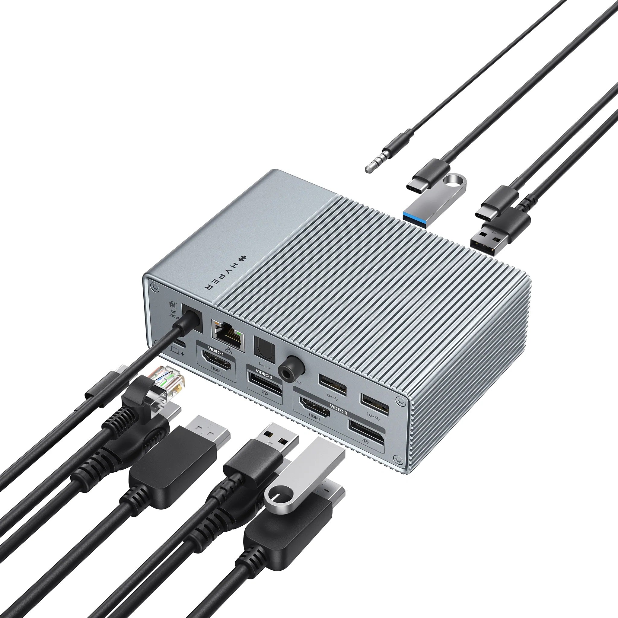 Hyper® HyperDrive GEN2 15-Port USB-C Docking Station